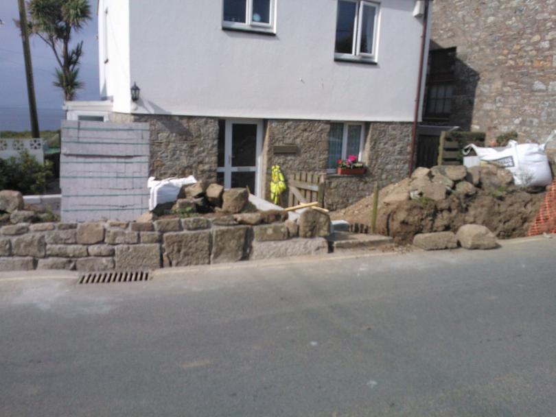 Garden Walling Work - A1 Complete Builders